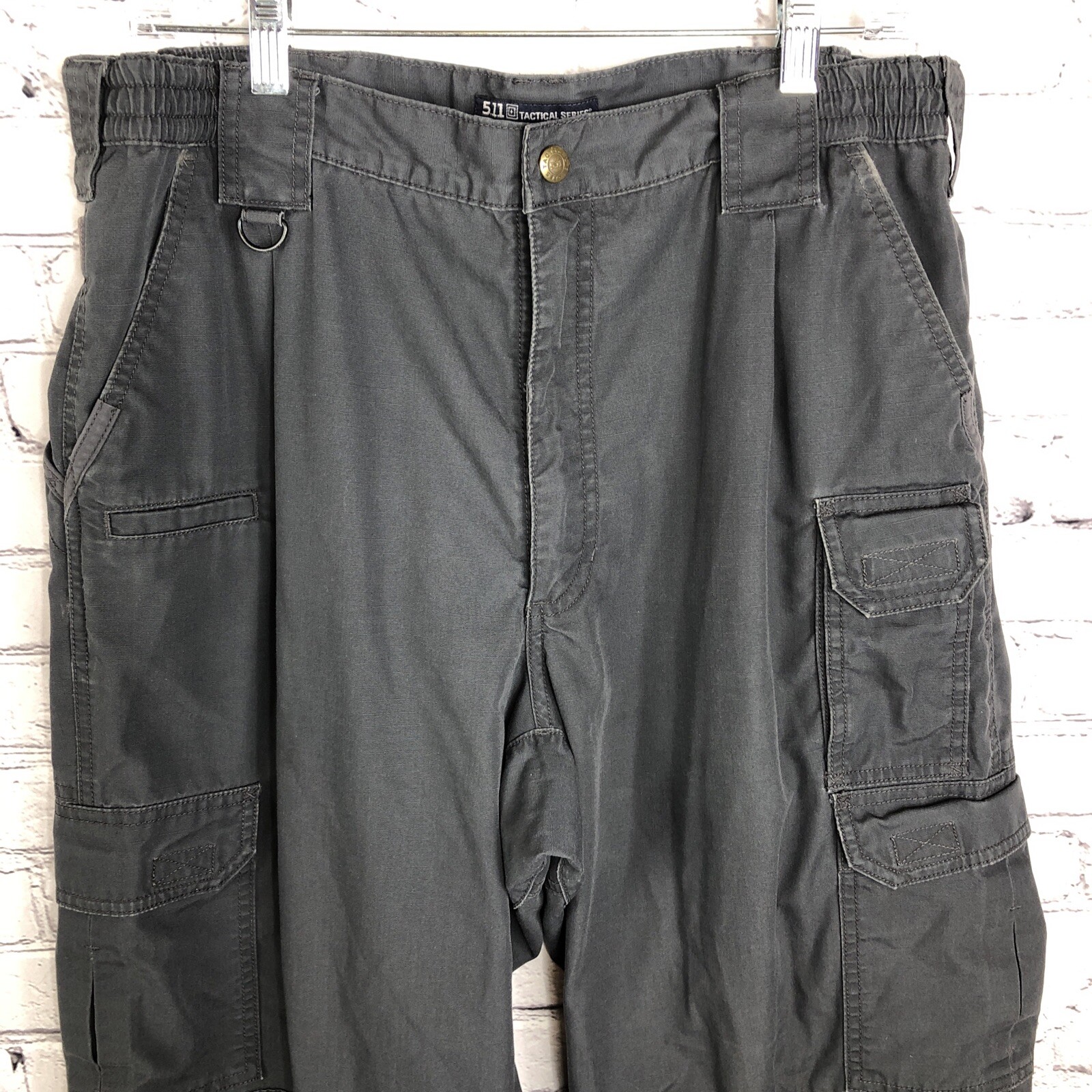 511 Tactical Series Pants Men 36x34 (34x32.5) Gray Cargo Ripstop Style ...