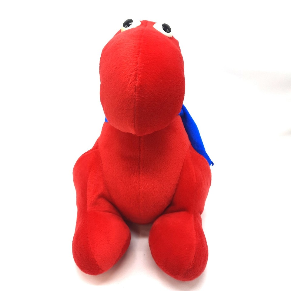 Vintage 1980s Nerds Candy Plush Wonka Animal Fair Red w/ Blue Scarf 10 ...