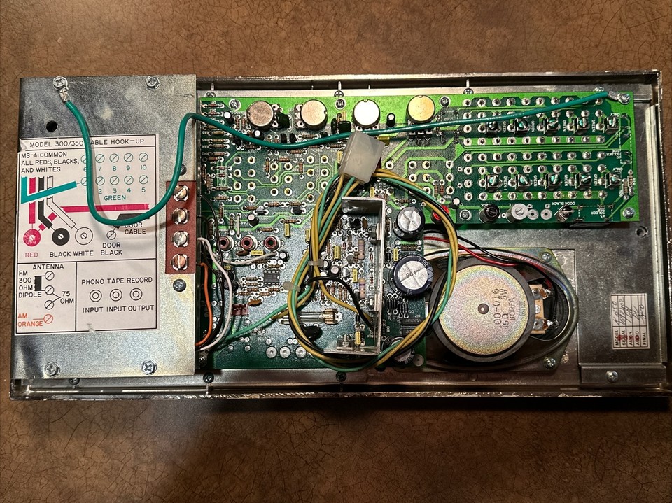 Broan / M&S Music Intercom Master K1350 / M300 With warranty | eBay