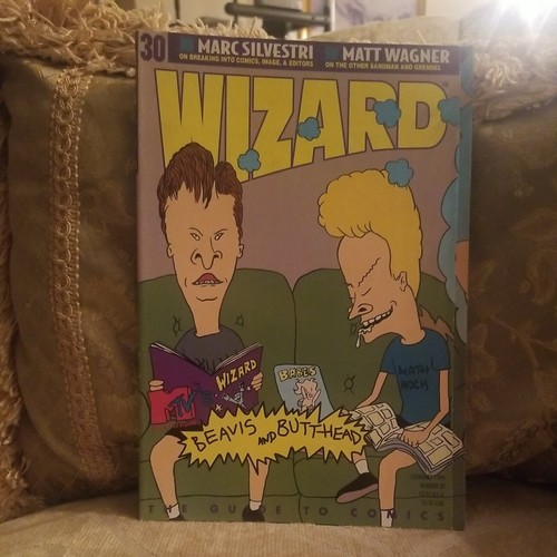 Wizard Magazine Beavis & Butthead Marc Silvestri February 1994 /30 | eBay