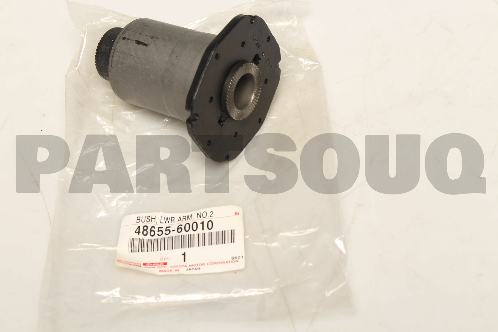 4865560010 Genuine Toyota BUSH, FRONT LOWER ARM, NO.2, RH/LH 48655 ...