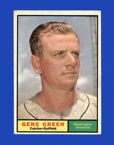 1961 Topps Set-Break #206 Gene Green EX-EXMINT *GMCARDS* | eBay