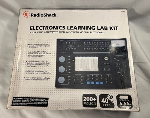 RadioShack 20-055 Learning Lab Kit - Black for sale online | eBay