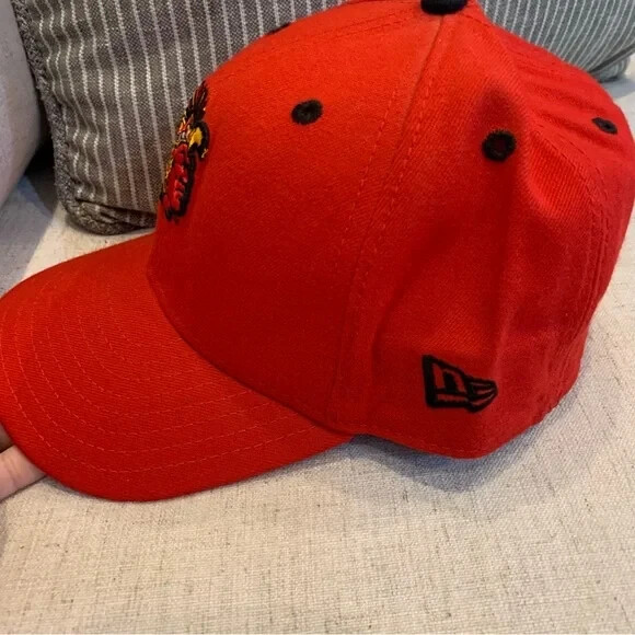 New Era San Diego State Aztecs Tyro.001 Collegiate Red Fitted Cap Hat ...