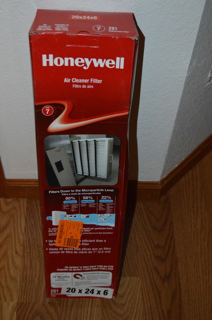 Aprilaire SPACEGUARD 201 Air Cleaner Filters 20x24x4 Honeywell Cf2200d ...