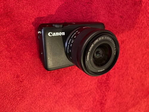 Canon EOS M10 Black Camera with 15-45mm Lens | eBay UK
