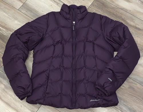 Eddie Bauer EB 650 Down Puffer Coat Woman’s MediumPurple Plum/Purple | eBay