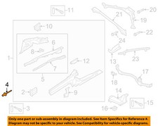 Porsche OEM 14-18 Panamera Fender-apron Assembly Rivet 99919022701 for ...