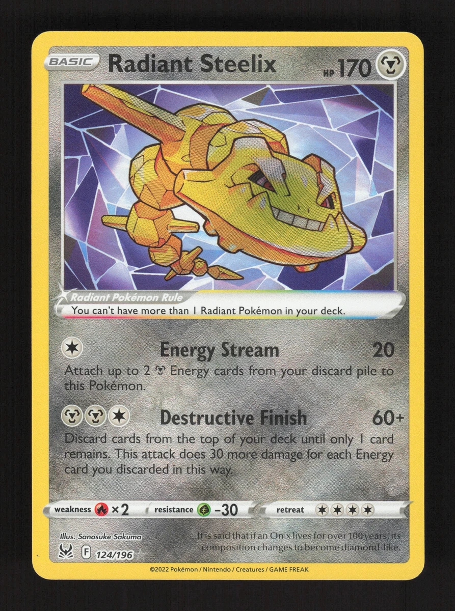 Shiny Steelix Card