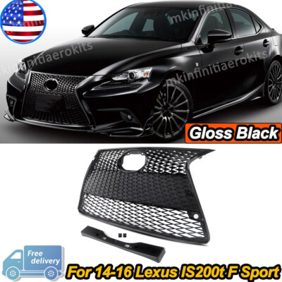 2014-2016 Lexus IS200t IS250 IS350 Front Bumper Upper Lower Grille F ...