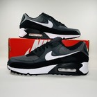 Nike Air Max 90 Men's Shoe Athletic Sneakers Grey Black White CN8490002 ...