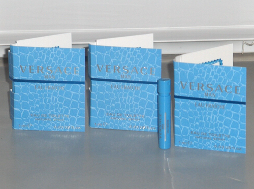 VERSACE MAN EAU FRAICHE Men Eau De Toilette Spray Samples Sample Vials ...