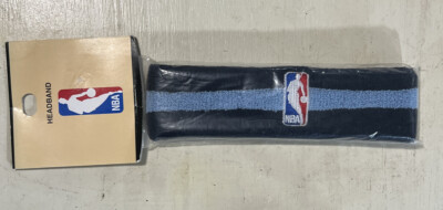 NBA Navy Blue Headband / Sweatband With Logo New For Bare Feet ...