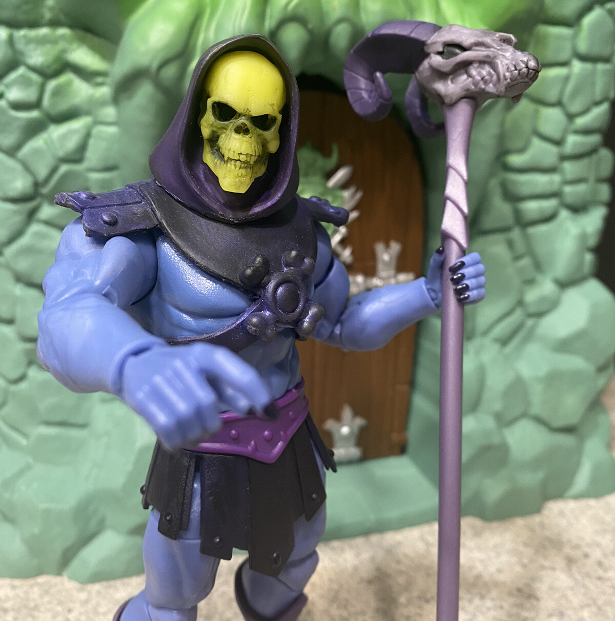 Motu Masterverse / Origins Reaper Skeletor Custom Head | eBay