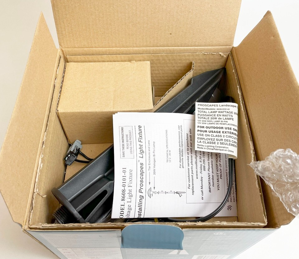 2 PACK - Malibu Proscapes 20W 2-Tier Landscape Down Light Pathway ...