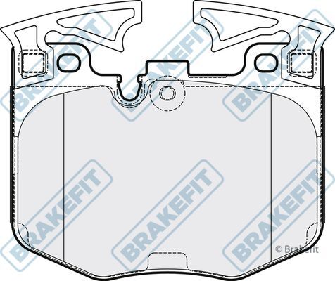 APEC BLUE Front Brake Pad Set for BMW 530d xDrive 3.0 Sep 2016 to Sep ...