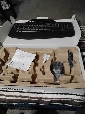 Logitech MK710 Keyboard M510 Mouse Combo with USB Receiver Black ...