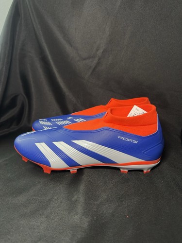 Size 11 Adidas Mens Predator League LL Fg Laceless IF6333 Soccer Cleats ...