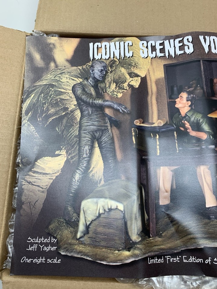 Karloff Mummy Jeff Yagher 1/8 Iconic Scenes Vol 2 Shadow Kreations ...