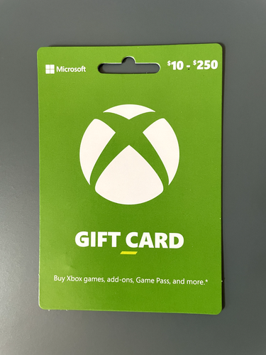 MIcrosoft Xbox $250 Physical Gift Card | eBay