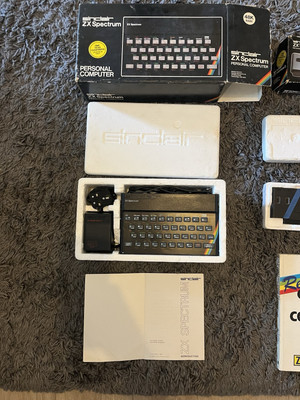 ZX Spectrum 48K Vintage Computer Game Console 1983 issue 3B | eBay UK
