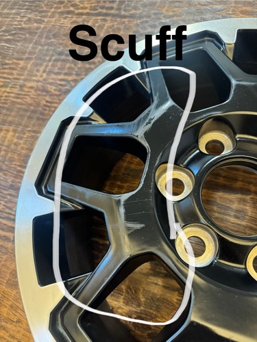 OEM 🔥 2024 2025 2026 Toyota Tacoma TRD Machined Black 18”x7.5 WHEEL ...