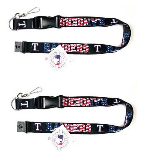 Texas Rangers MLB Stars & Stripes Lanyard 2 Pack | eBay