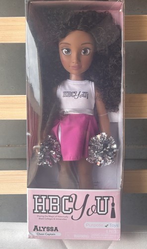 HBCyoU Cheer Captain Alyssa 18” Doll & Accessories Curly Hair NEW | eBay