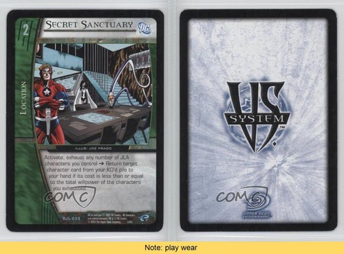 2004 VS System DC Justice League of America Secret Sanctuary #DJL-035 ...