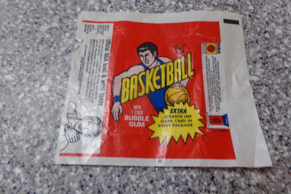 1974-75 Topps NBA Basketball Wax Pack Wrapper | eBay