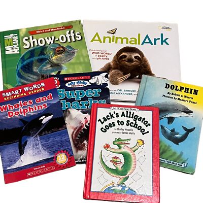 All About Animals Educational Books Set for Ages 5-12 Set of 6 | eBay