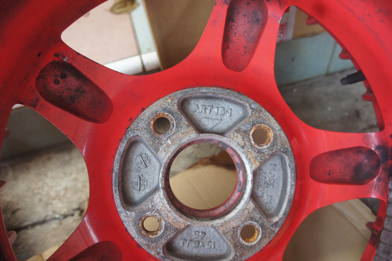 JDM ADVAN ART EVO3 Ce9A galant e39a lancer evolution iii 15" rims ...