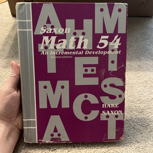 Saxon Math 5/4 2nd Edition, Math 54 : An Incremental Development Hake ...