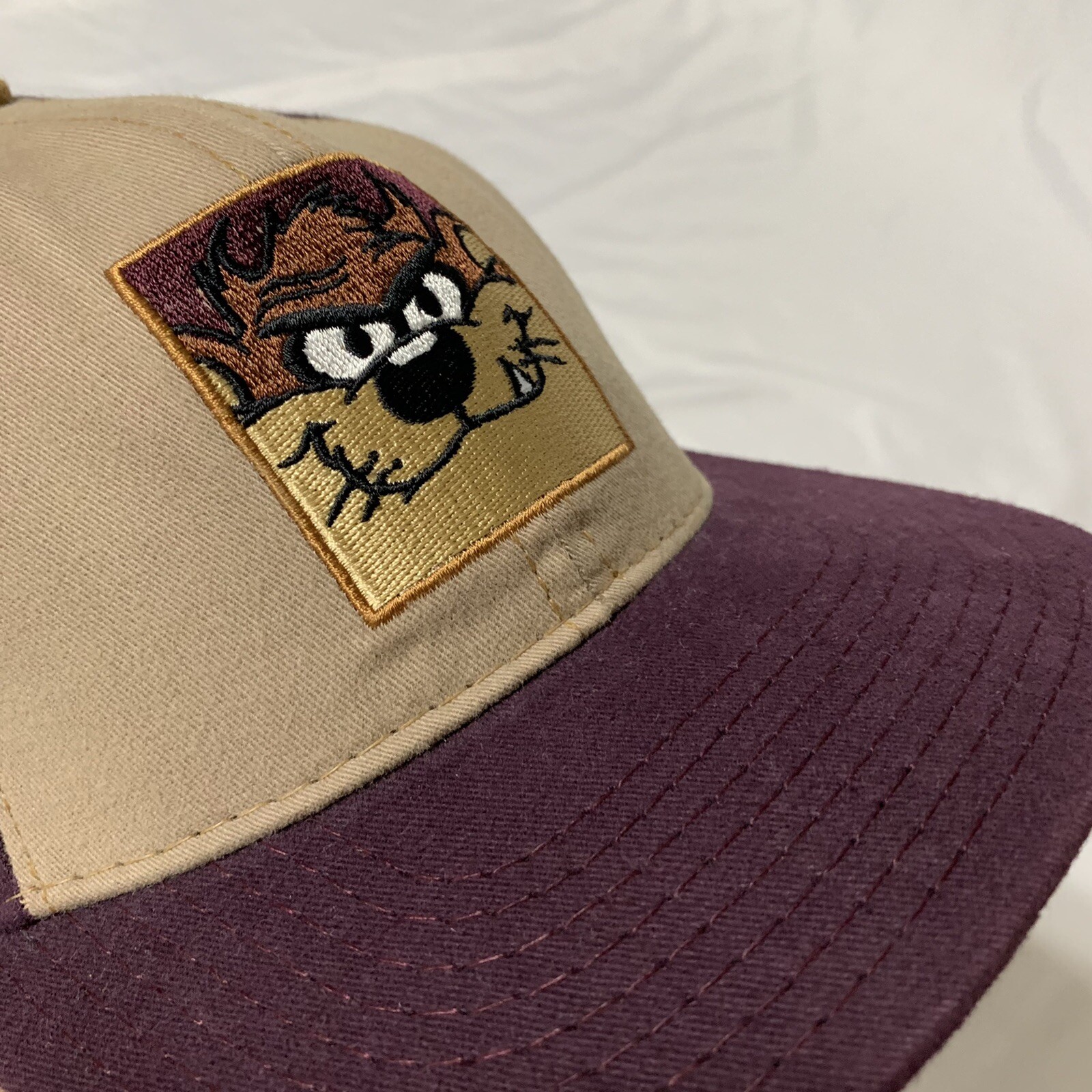 Vintage Looney Tunes Taz Snapback Hat Cap Warner Bros… - Gem