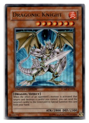 Dragonic Knight - JUMP-EN026 - Ultra Rare - Limited Edition | eBay