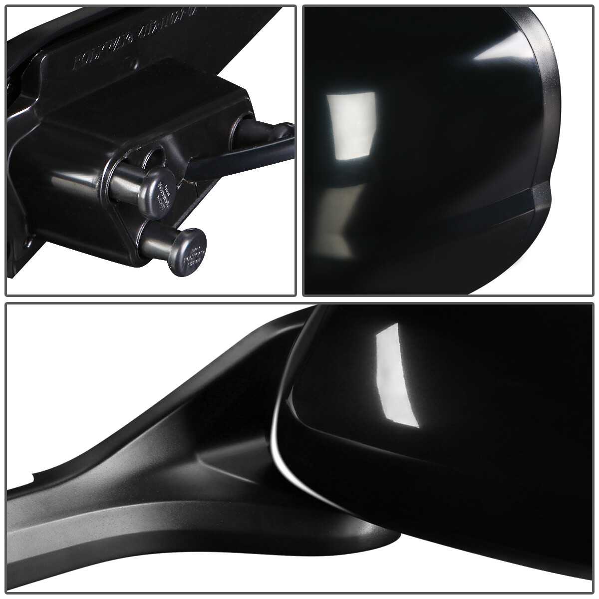 FOR 2010-2014 HONDA INSIGHT PAIR OE STYLE POWERED SIDE DOOR MIRROR ...