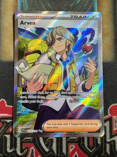 Pokemon Arven 235/198 Scarlet & Violet Ultra Rare Full Art NM | eBay