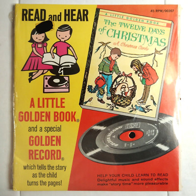 A Little Golden Book & Record: The Twelve Days of Christmas (45 RPM ...
