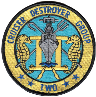 CRUISER DESTROYER GROUP TWO COMMAND CHEST PATCH | eBay