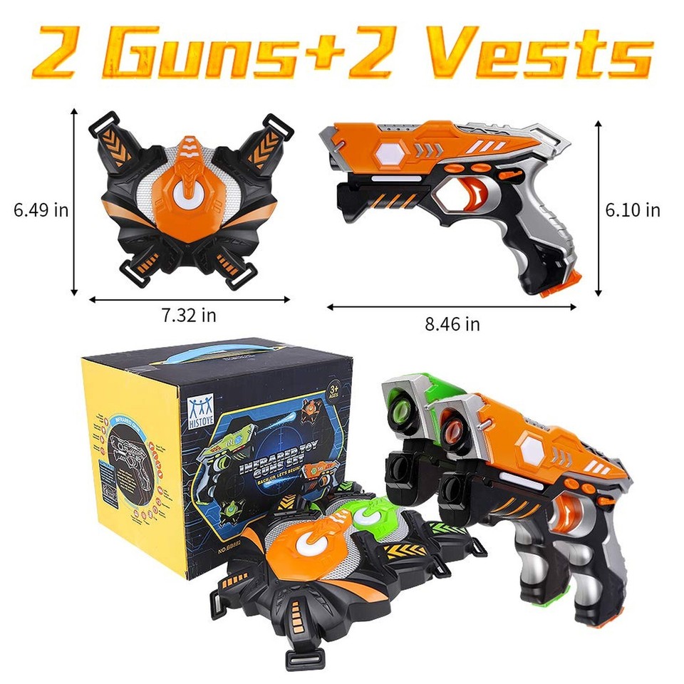 HISTOYE Lazer Laser Tag for Kids Adults Laser Tag Sets with Gun and ...