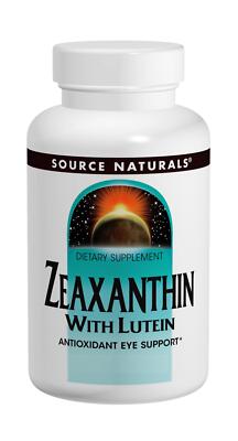 Source Naturals Zeaxanthin With Lutein 10mg 10 mg 30 Caps | eBay