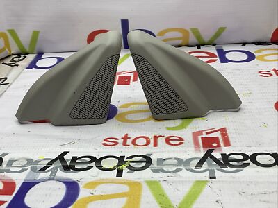 03-09 Mercedes W209 CLK350 Front SET LH RH Side Door Tweeter Speaker ...