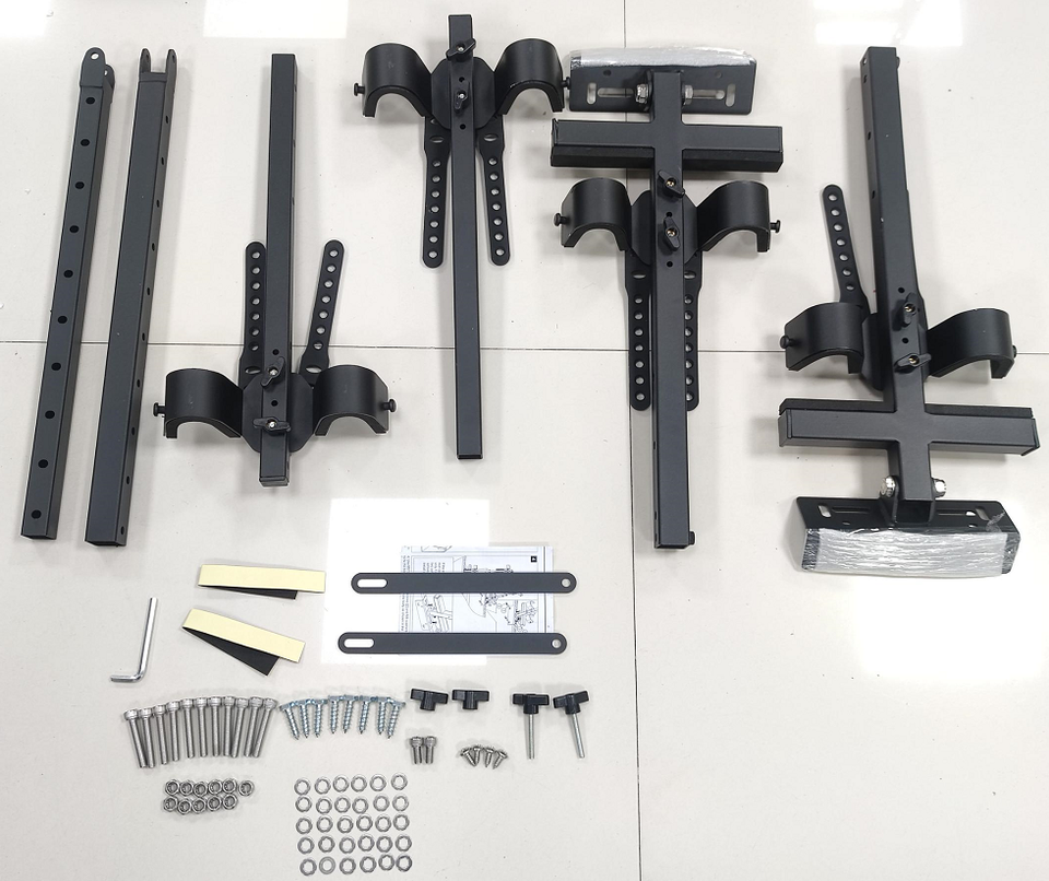 UTV Sporting Clay Gun Holder Bed Rack For Polaris Ranger XP 1000 Can Am ...