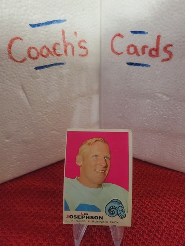 1969 Topps NFL Les Josephson #216 Los Angeles Rams | eBay