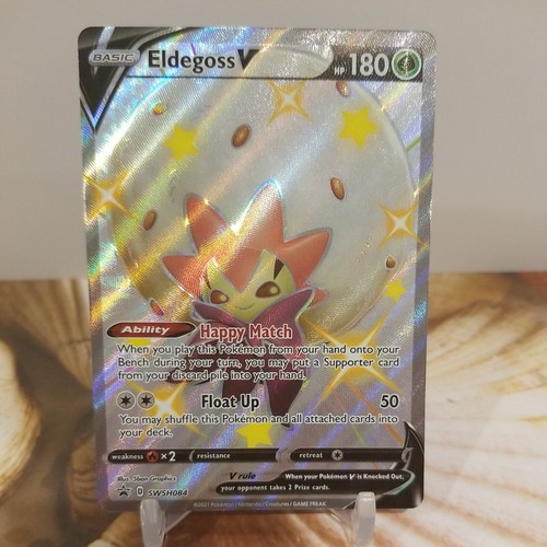 Eldegoss V SWSH084 Full Art Shiny Ultra Rare - 2021 Pokemon | eBay