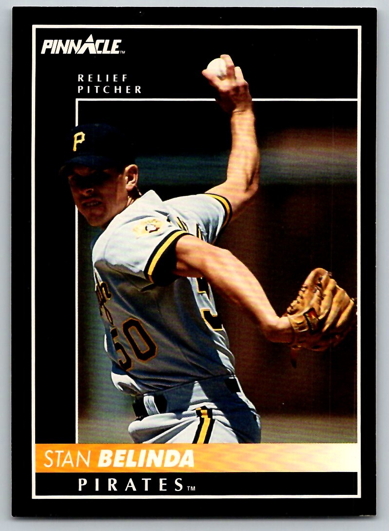 1992 PINNACLE STAN BELINDA PITTSBURGH PIRATES #370 | eBay