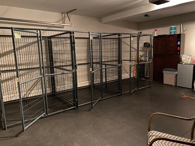 Large 6 ft. x 5 ft. x 10 ft. Retriever Dog Kennels | eBay