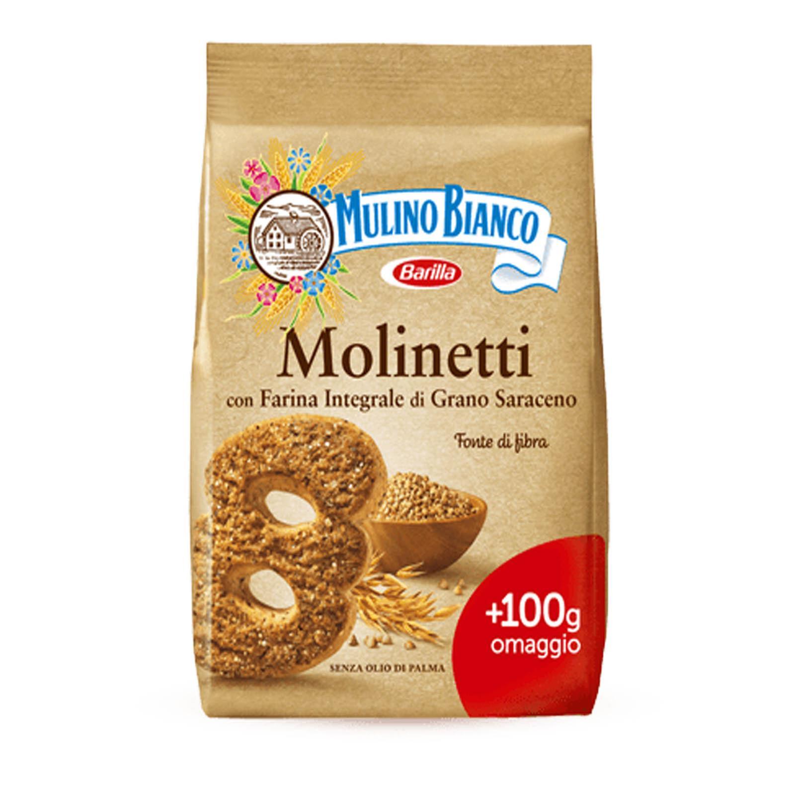 Cookie Molinetti Mulino Bianco 700GR Oatmeal Full Buckwheat Purpose ...