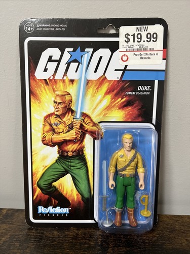 GI JOE SUPER 7 REACTION DUKE (COMBAT GLADIATOR) WAVE 5 2022 NEW | eBay
