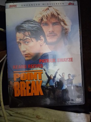 Point Break DVD, 1991, Widescreen Clean w/ Insert Keanu Reeves, Patrick ...
